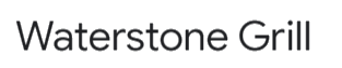 Waterstone Grill menu in Orlando, Florida, USA