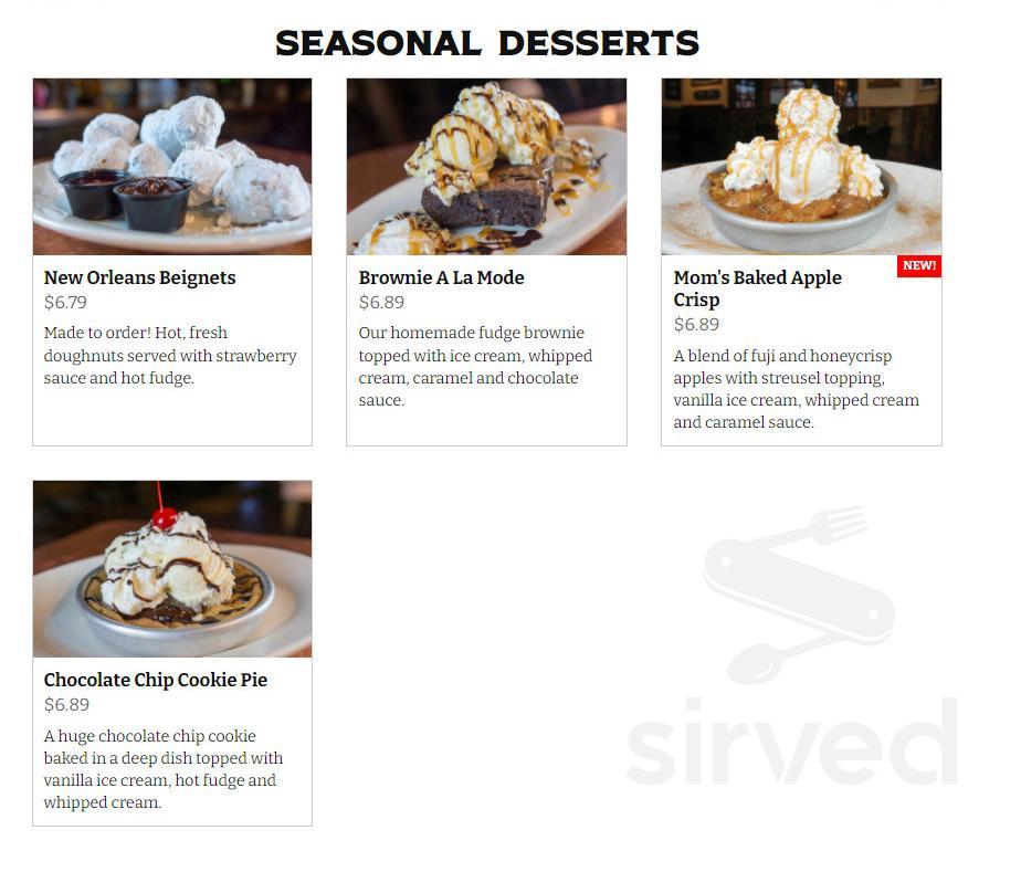 Menu for CopperTop Tavern Camillus in Syracuse, NY | Sirved