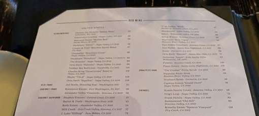Menu for Blue Bell Inn in Blue Bell, PA | Sirved