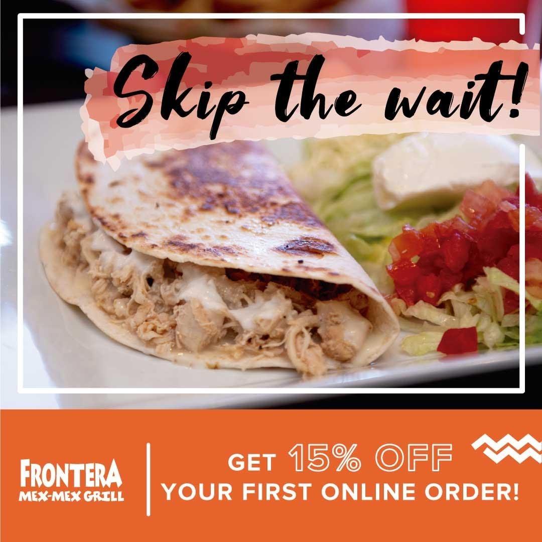 Frontera Mexican Kitchen menu in Duluth, Georgia, USA