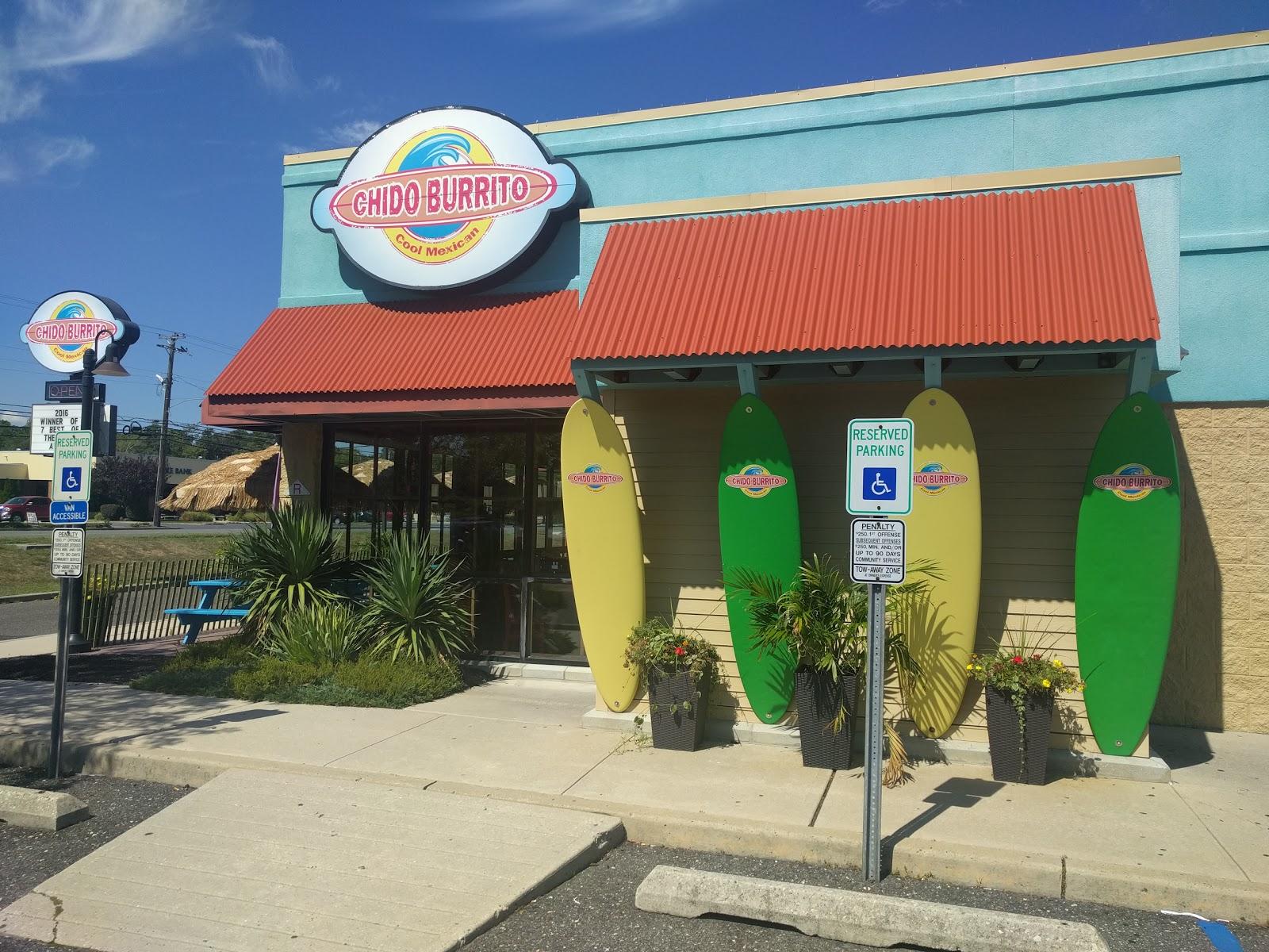 Chido Burrito menu in Northfield, New Jersey, USA