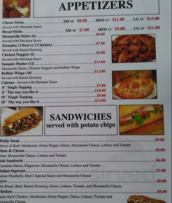 Moe's Pizza Liberty City, Texas menus in Kilgore, Texas, United States