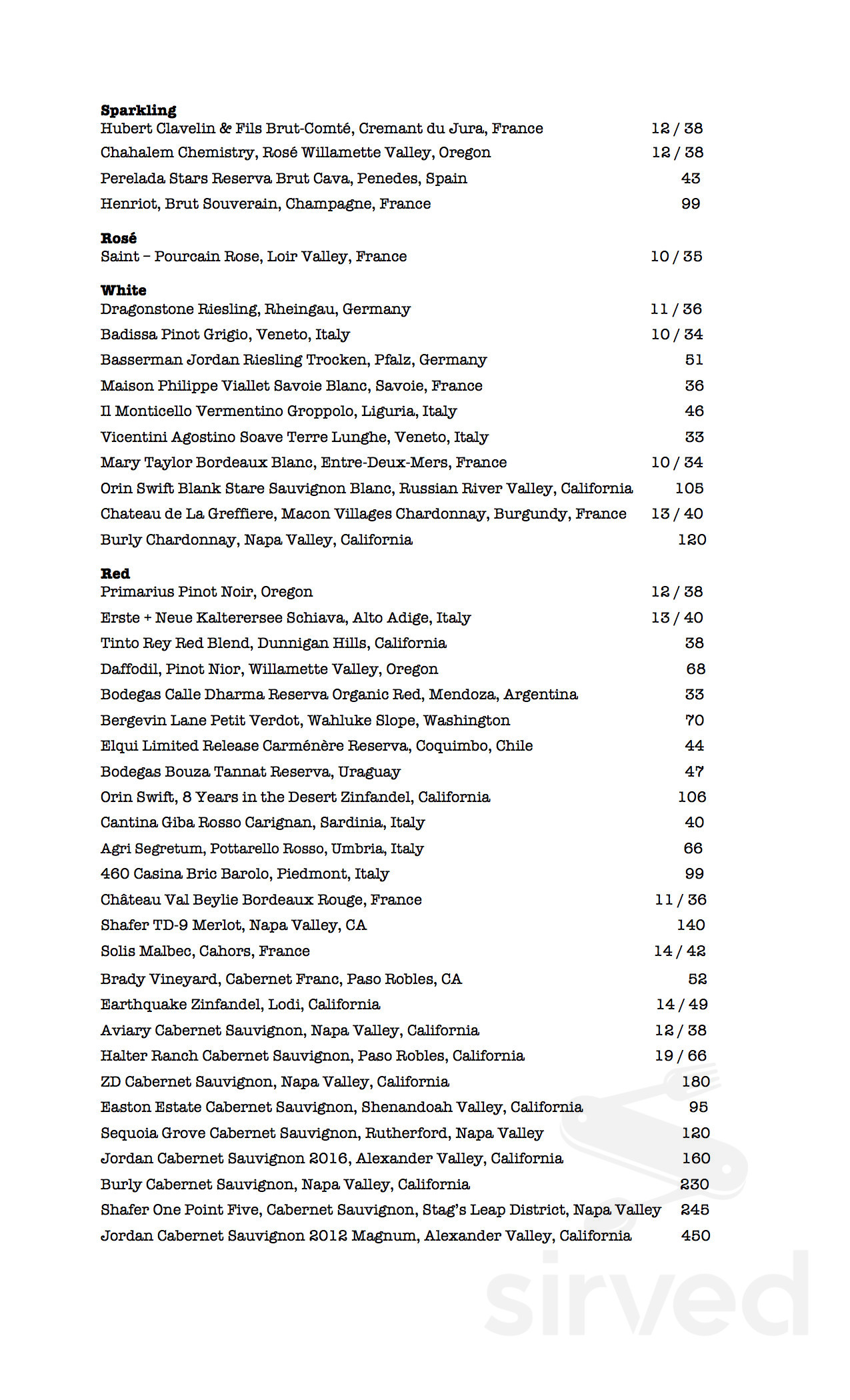 Steakhouse Five Menu In Murfreesboro Tennessee USA Steakhouse Five Menu In Murfreesboro Tennessee USA