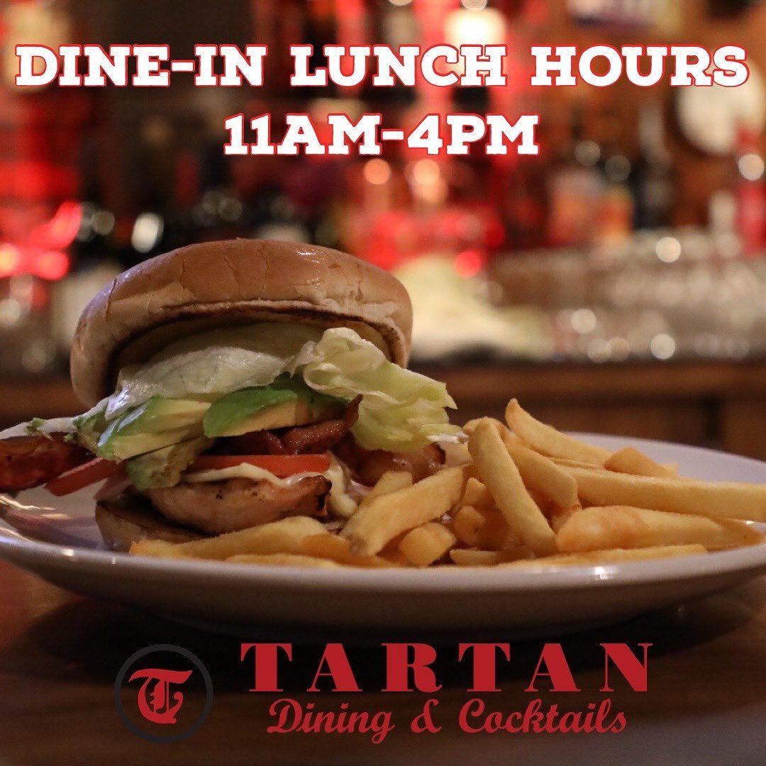 Tartan of Redlands menu in Redlands, California, USA