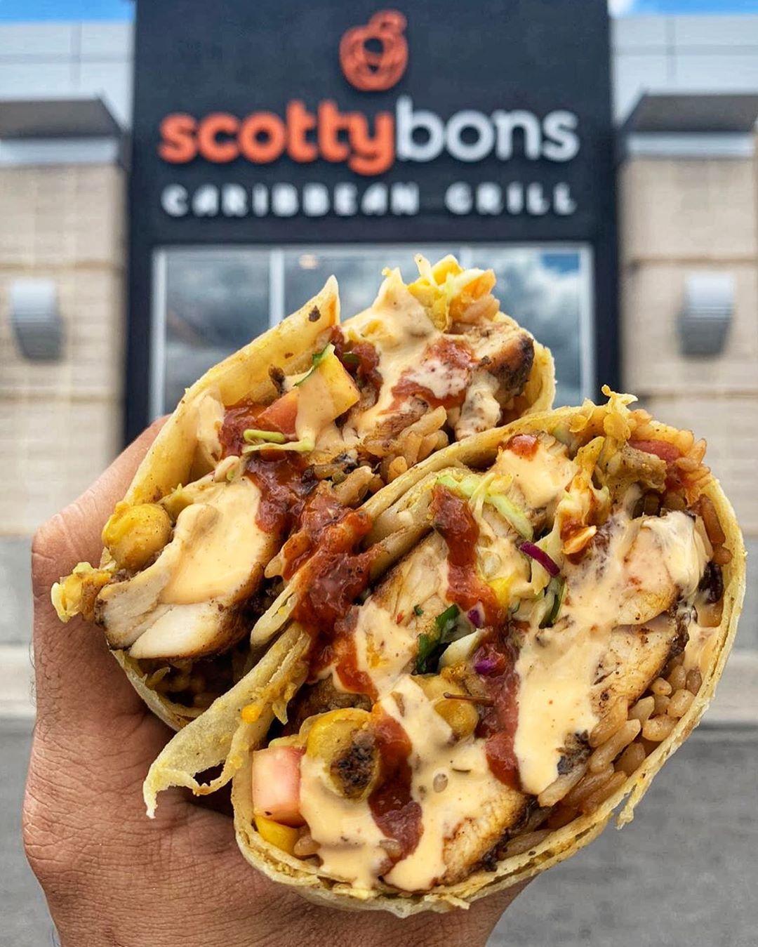 Scotty Bons Caribbean Grill menu in Toronto, Ontario, Canada