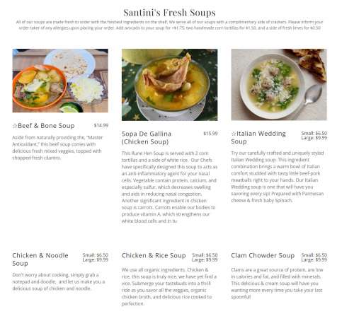 Santini's Deli & Grill menu in Bridgeport, Connecticut, USA