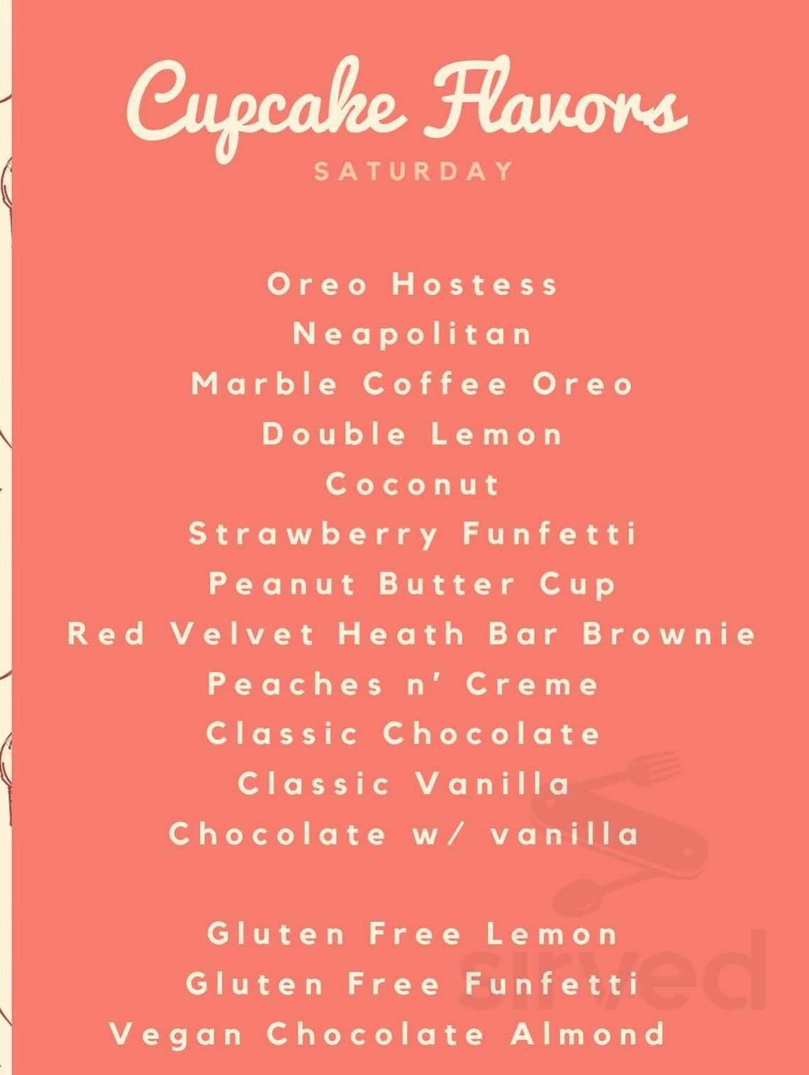 baked. by Jessica menu in Wakefield, Rhode Island, USA