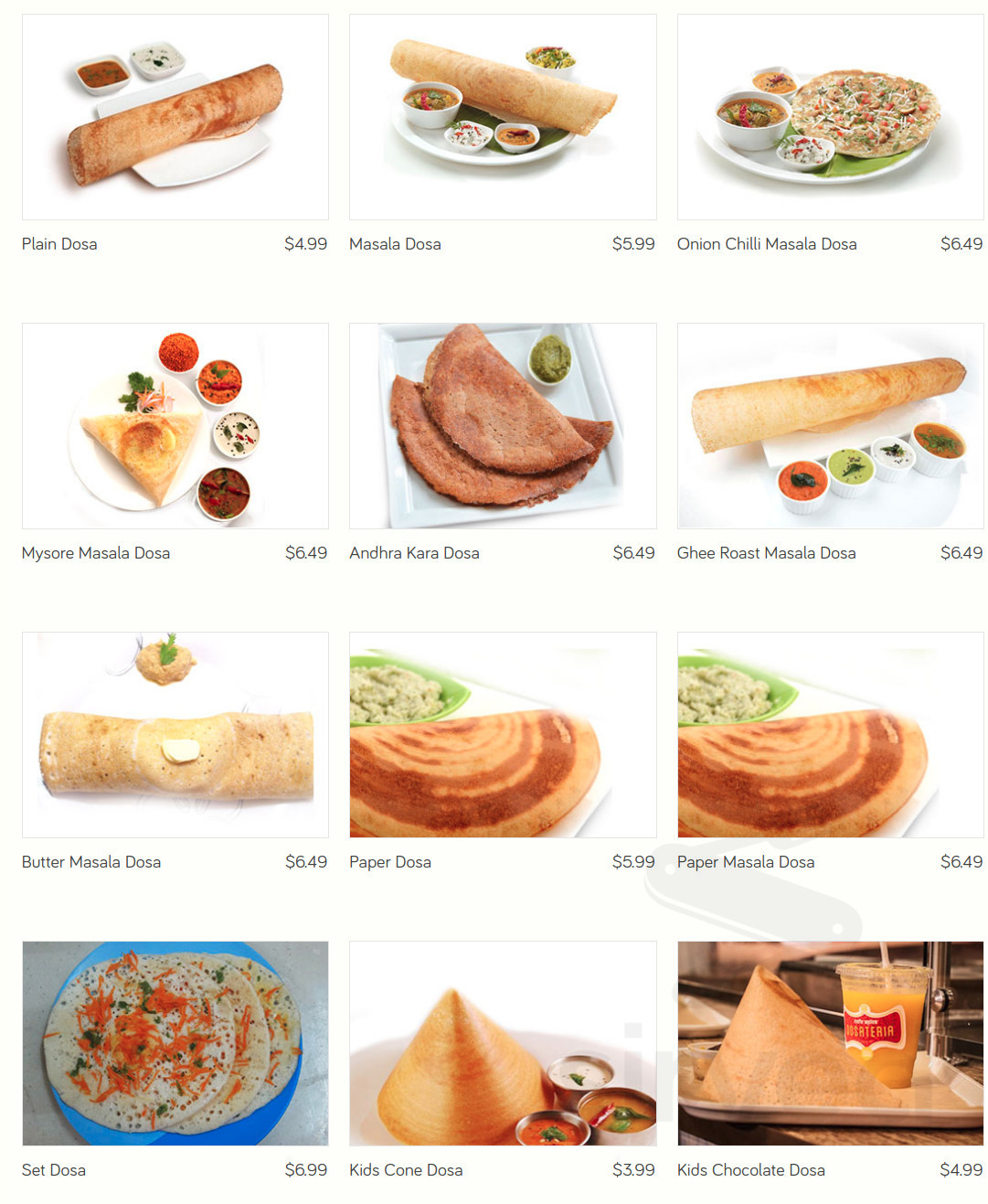 Menu - Piscataway NJ's Square Cut Indian Bistro and Bakery | Sirved