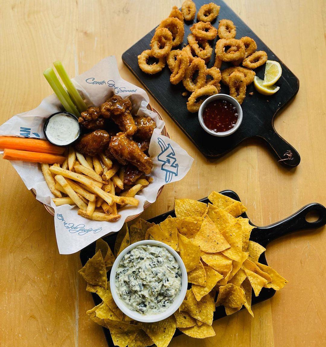 Wild Wing menu in St Thomas, Ontario, Canada