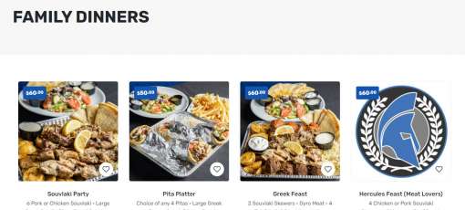 Menu for Johnny Greekos in Brantford, ON | Sirved
