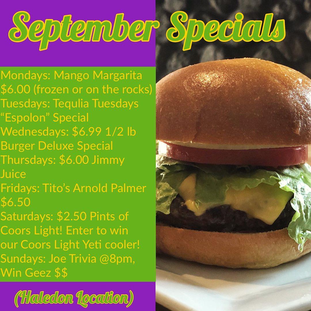 Jimmy Geez North menu in Oak Ridge, New Jersey, USA