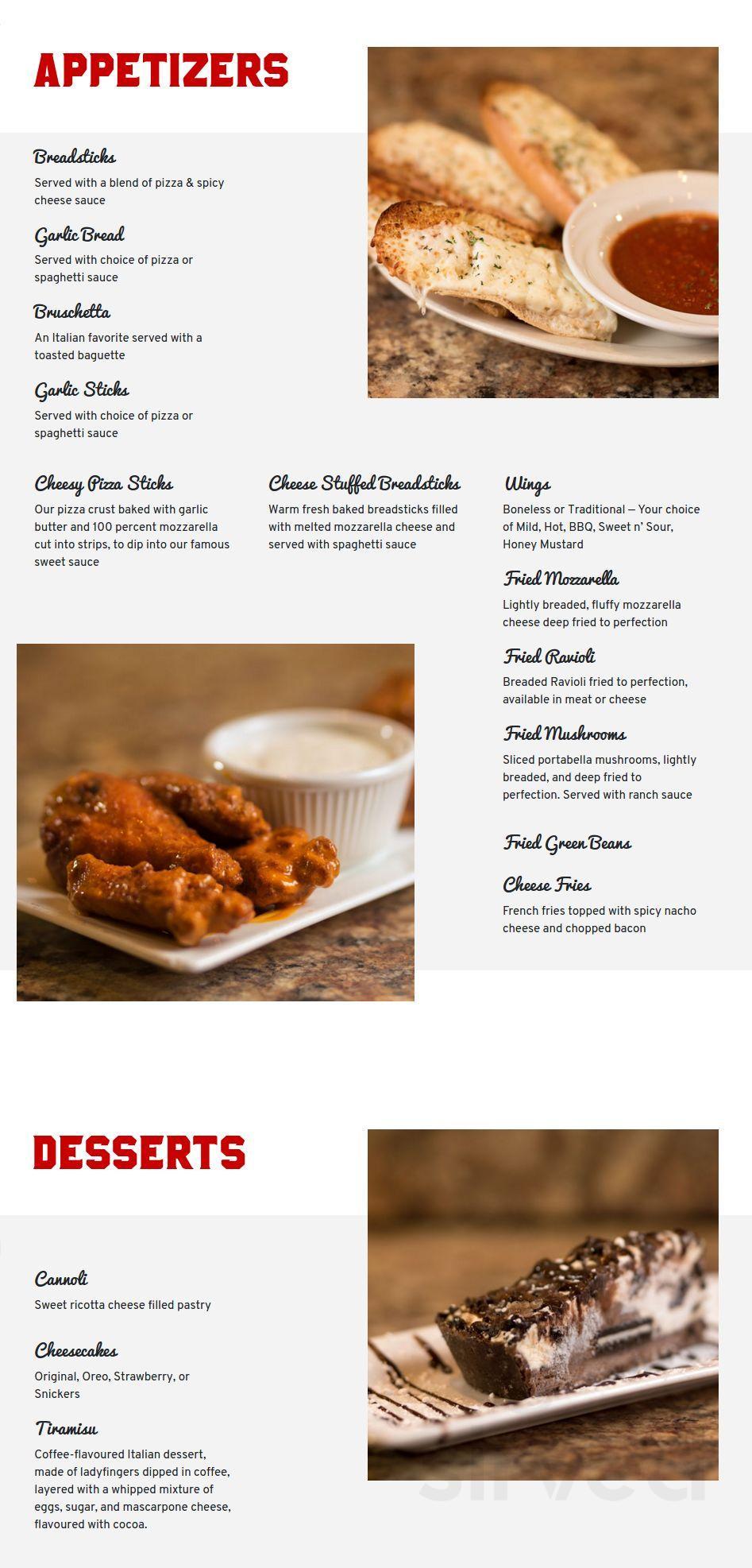 Joe S Pizza And Pasta Menus In Collinsville Illinois United States