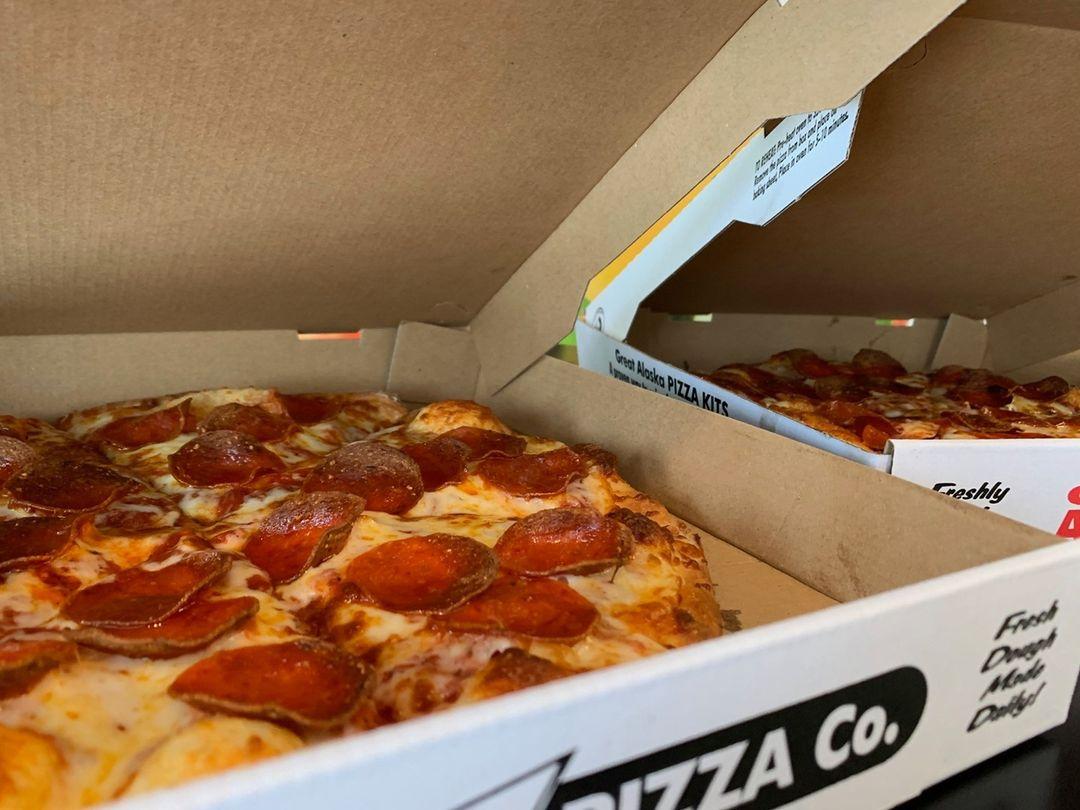 Great Alaska Pizza Company menu in Anchorage, Alaska, USA