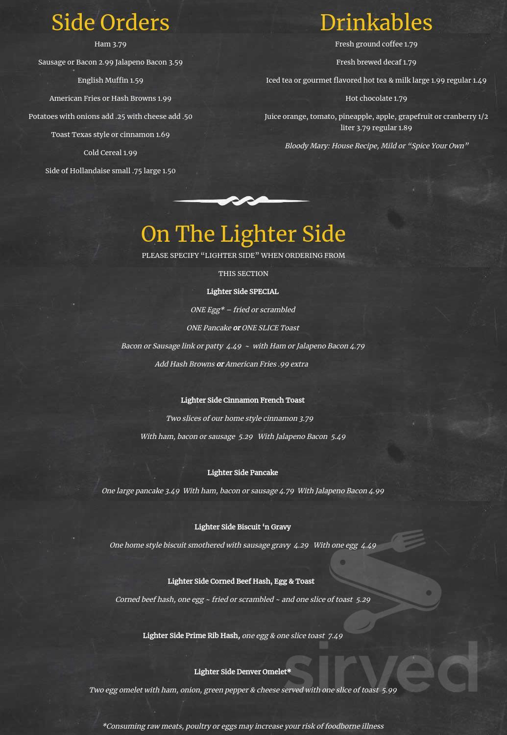 Hungry Peddler menus in La Crosse, Wisconsin, United States