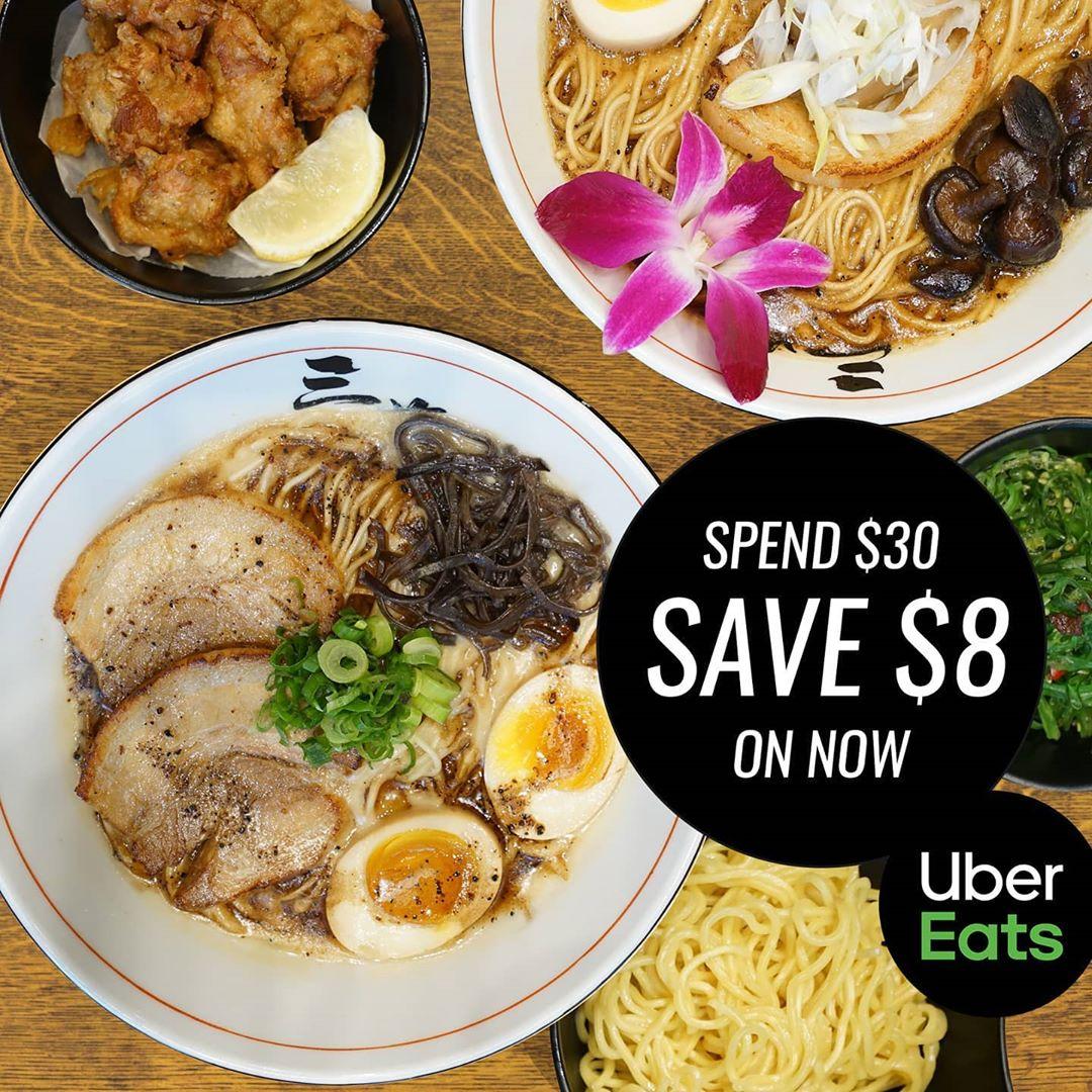 Sansotei Ramen menu in Kitchener, Ontario, Canada