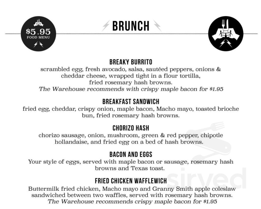 El Furniture Warehouse menus in Toronto, Ontario, Canada