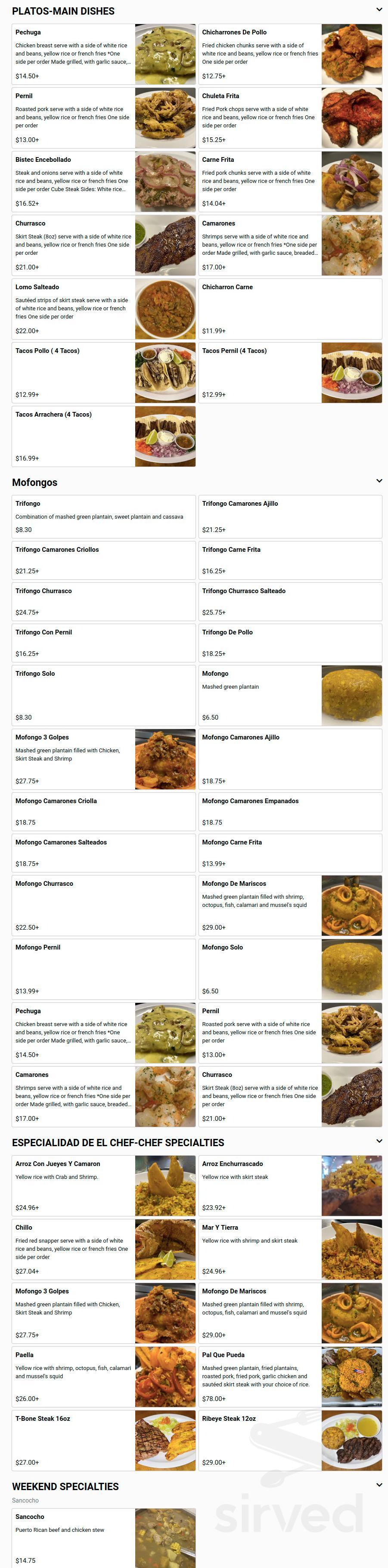 787 Restaurant & Bar menu in El Paso, Texas, USA