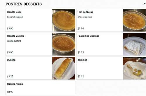 787 Restaurant & Bar menu in El Paso, Texas, USA