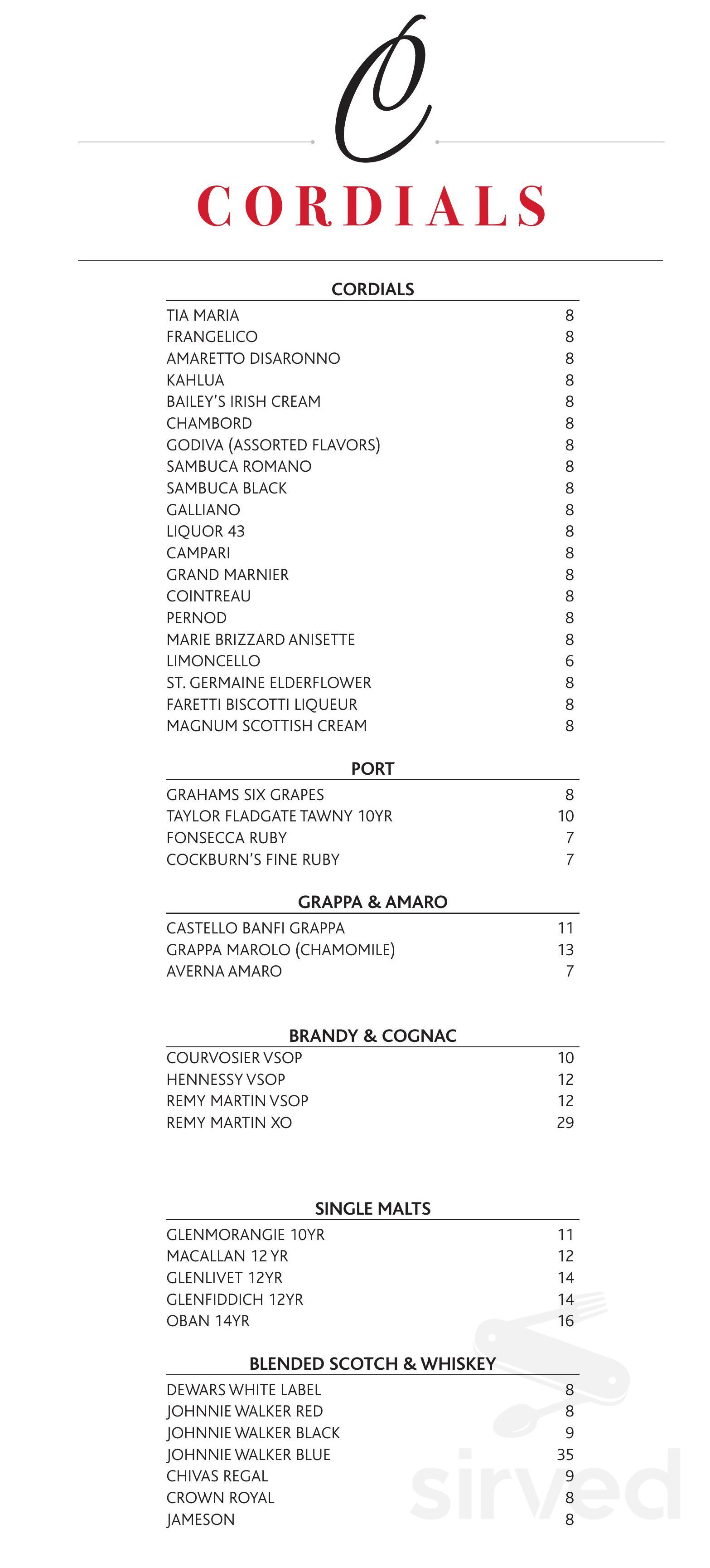 Cosimo's Pizza menu in Newburgh, New York, USA