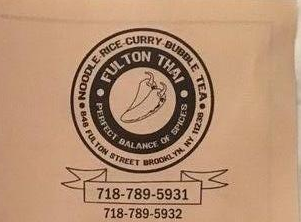 Menu for Fulton Thai Inc in Brooklyn, NY | Sirved