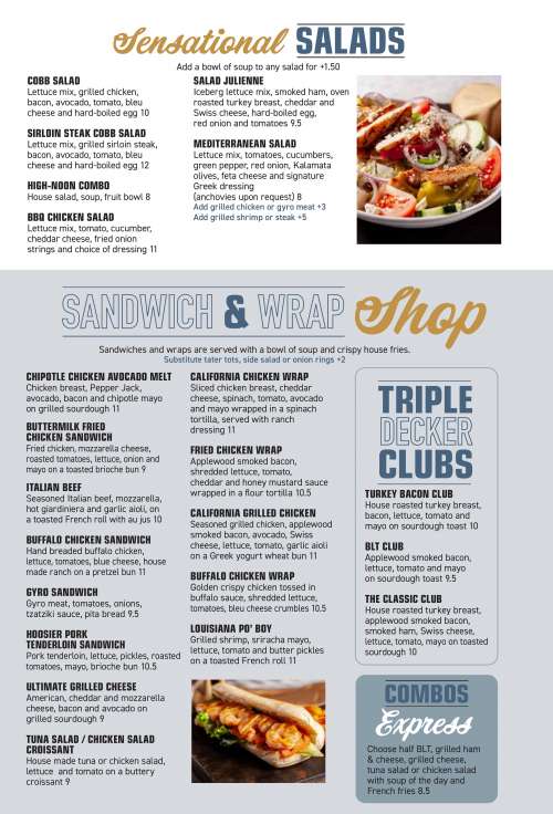 Brothers Breakfast & Lunch menu in Merrillville, Indiana, USA