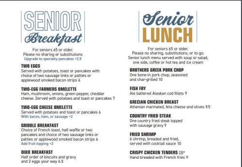 Brothers Breakfast & Lunch menu in Merrillville, Indiana, USA