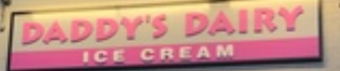 Menu for Daddy's Dairy in Braintree, MA | Sirved