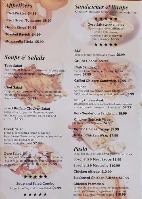 Sami's Family Restaurant menu in Joplin, Missouri, USA