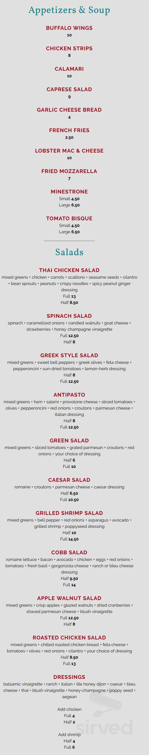 Leucadia Pizza Rancho Santa Fe menus in Vista, California, United States