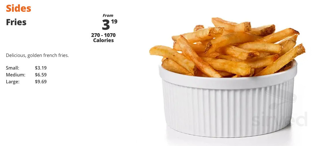 Mary Brown's Chicken menus in St. John's, Newfoundland and Labrador, Canada