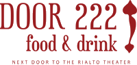 Menu for Door 222 food & drink in Loveland, CO | Sirved