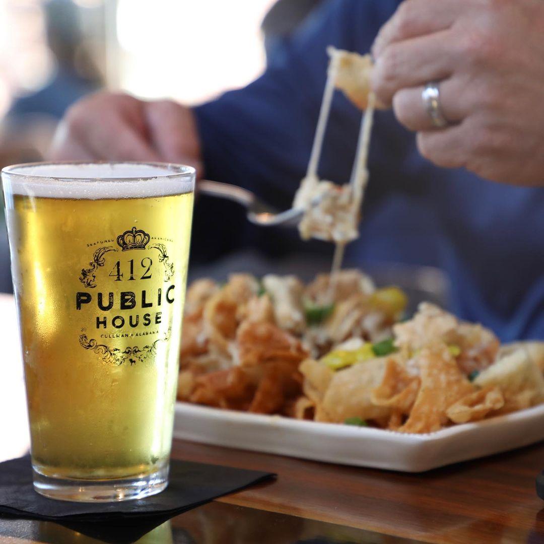 412 Public House menu in Cullman, Alabama, USA