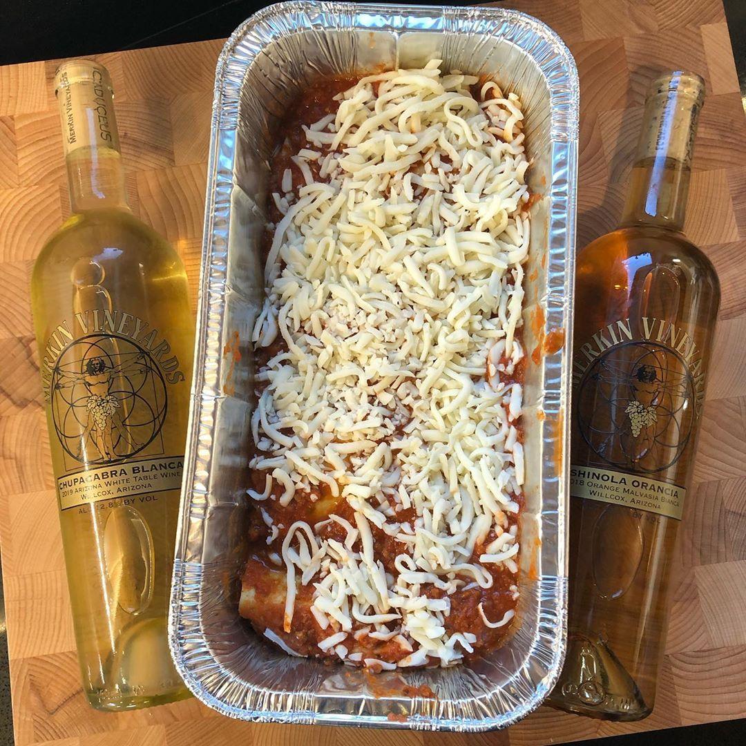 Merkin Vineyards Tasting Room & Osteria menu in Cottonwood, Arizona, USA