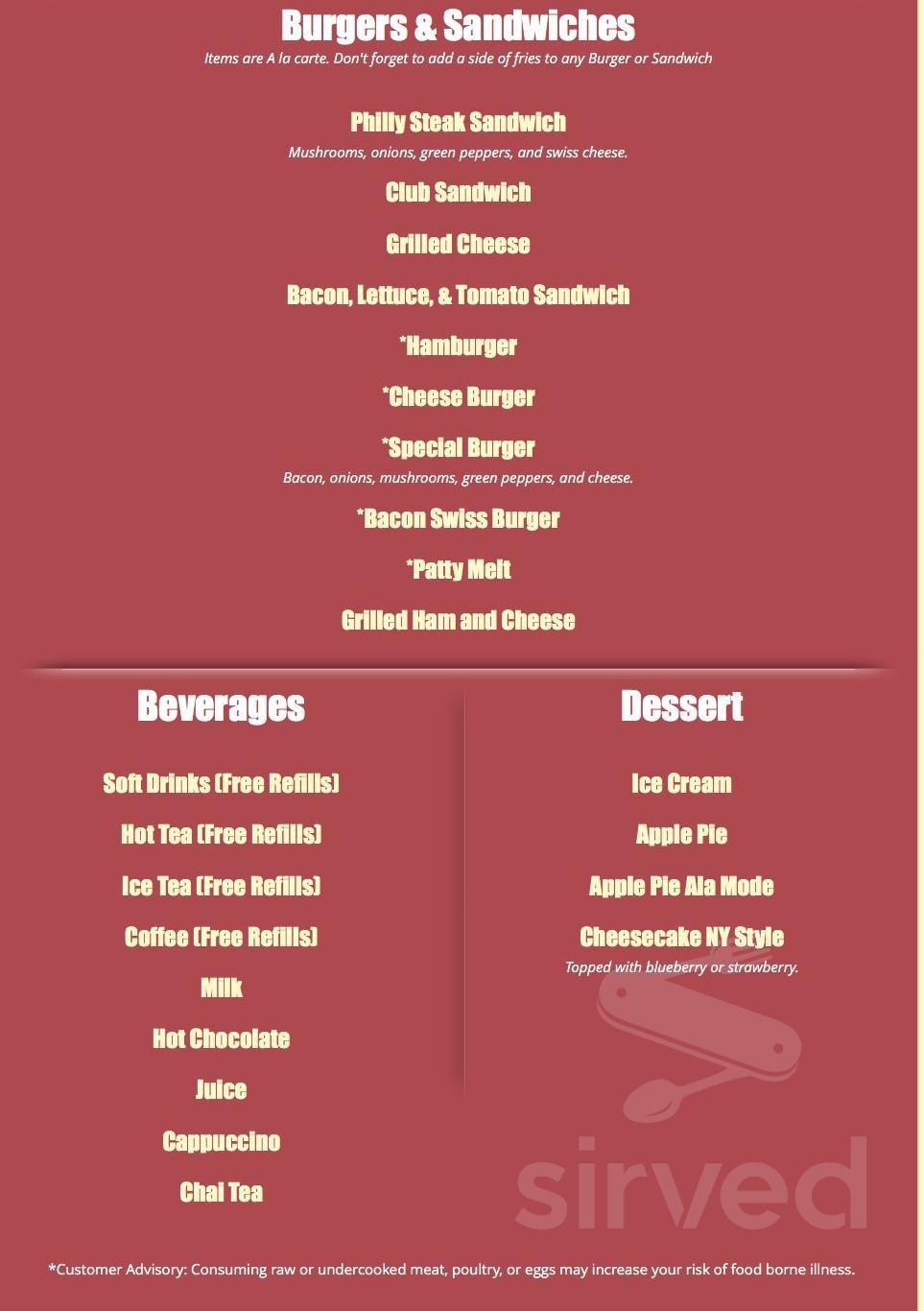 OSKAR Scots menus in Caledonia, Michigan, United States