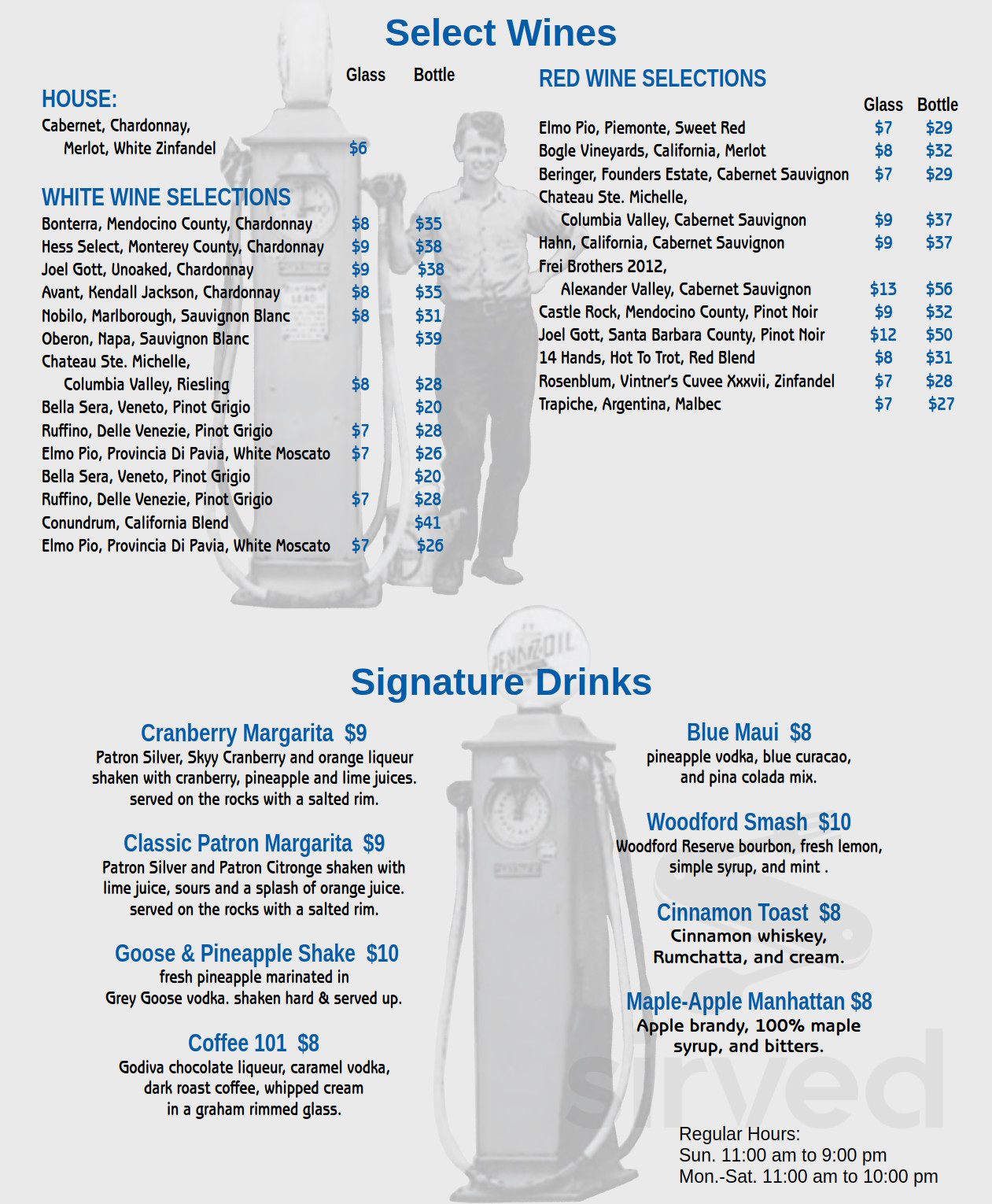 Station 101 Pub & Kitchen menu in DuBois, Pennsylvania, USA