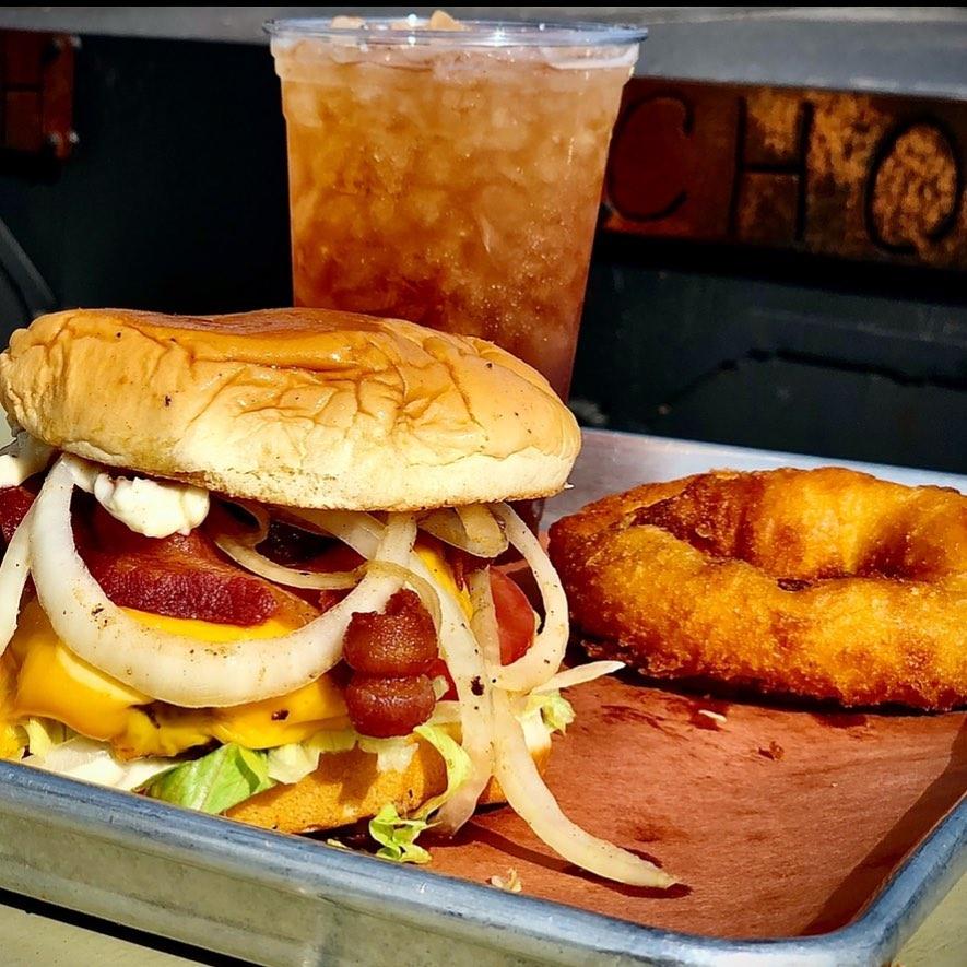 Bessinger's BBQ menu in Charleston, South Carolina, USA