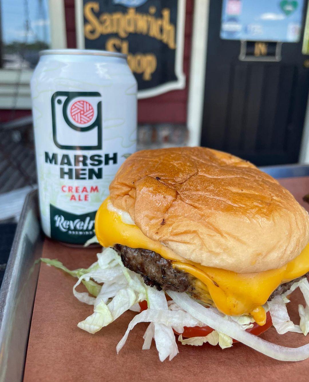 Bessinger's BBQ menu in Charleston, South Carolina, USA
