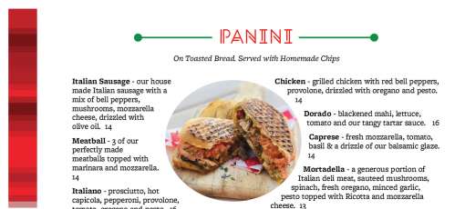 Menu for The Meatball Cafe in South Padre Island, TX | Sirved