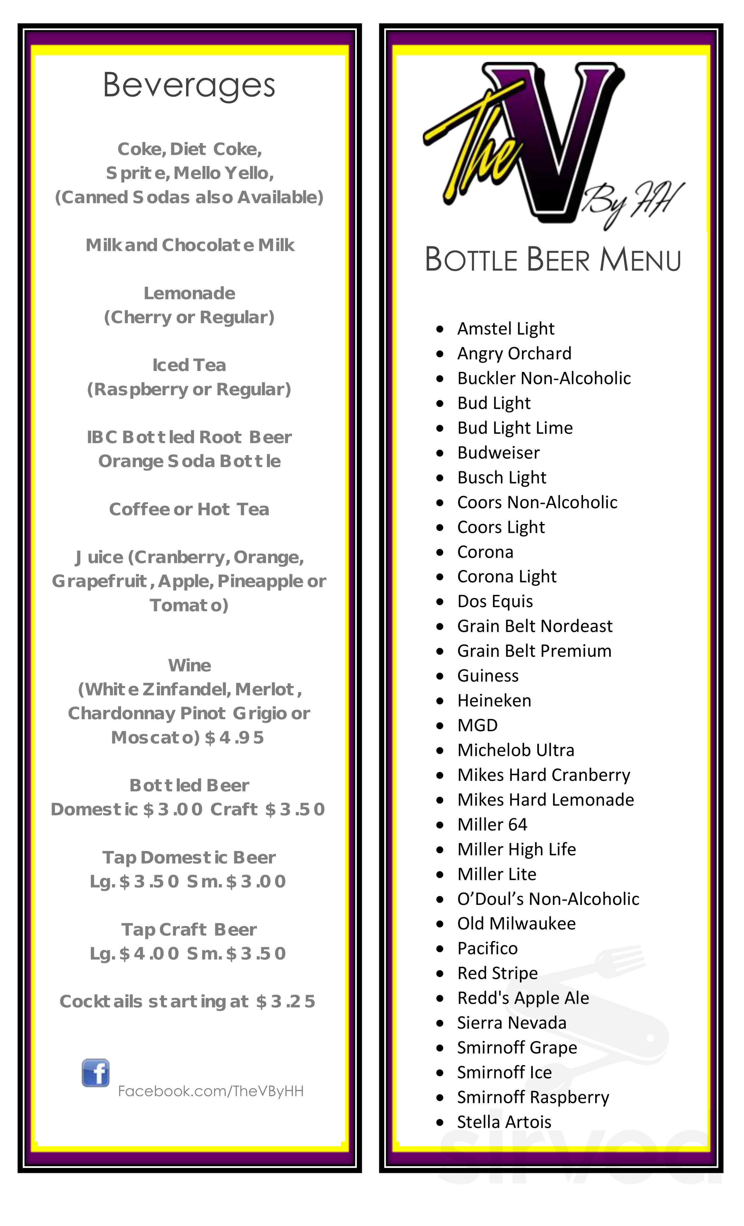 The V By HH menus in Maple Lake, Minnesota, United States