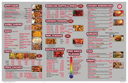Cluck U Chicken Hoboken NJ menu in Hoboken, New Jersey, USA