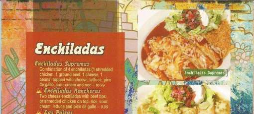 Menu for Compadres Mexican Restaurant in Ashtabula, OH | Sirved