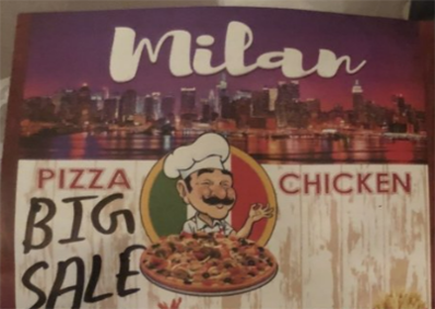 Menu for Milan Pizza and Chicken in Brooklyn, NY | Sirved