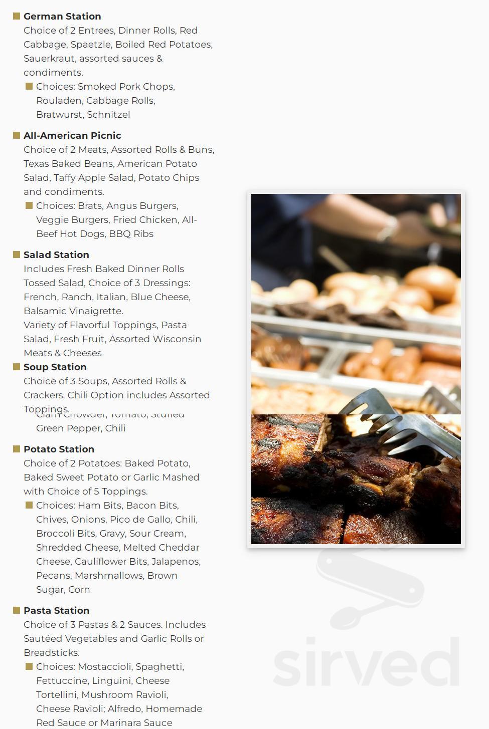 Catering by Danny AT THE HICKORY HALL menu in Racine, Wisconsin, USA