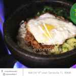 Momoyaki menu in Gainesville, Florida, USA