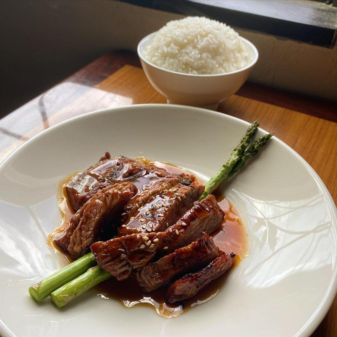 Momoyaki menu in Gainesville, Florida, USA