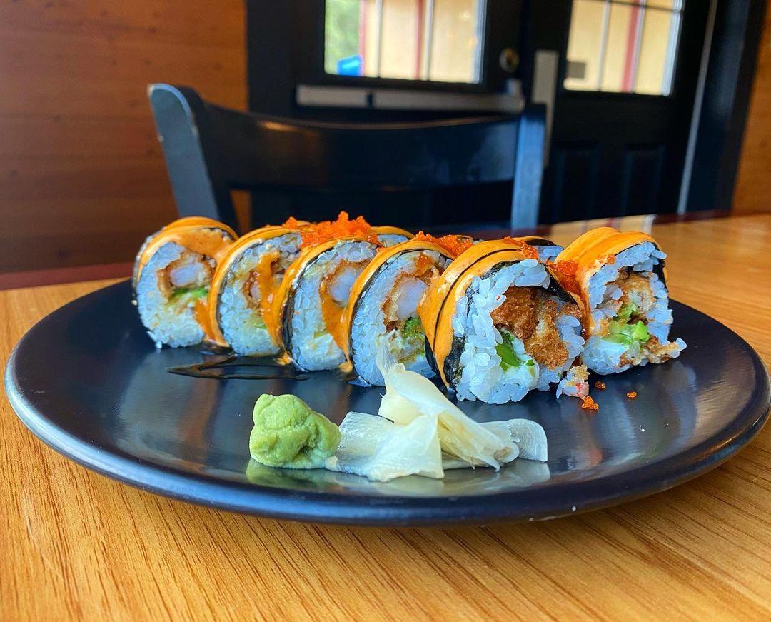 Momoyaki menu in Gainesville, Florida, USA