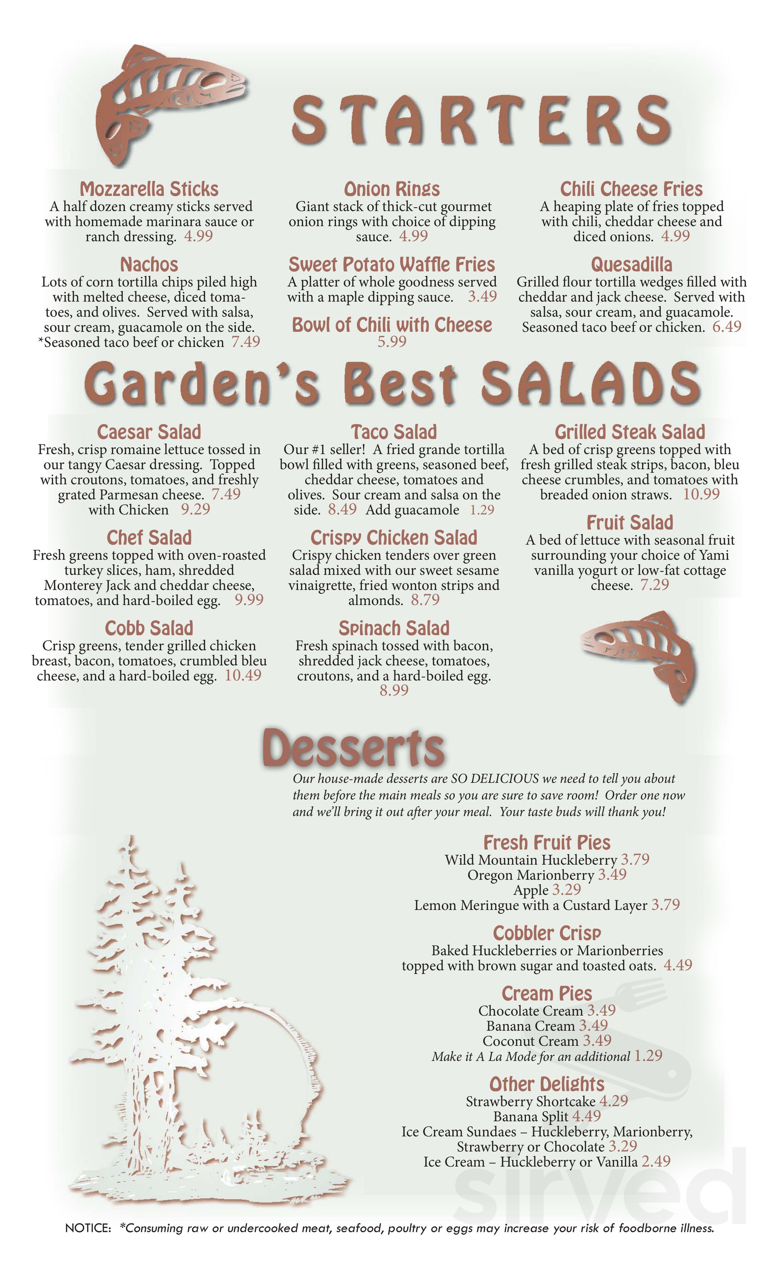 Huckleberry Square | A Burien Family Tradition menu in Burien ...