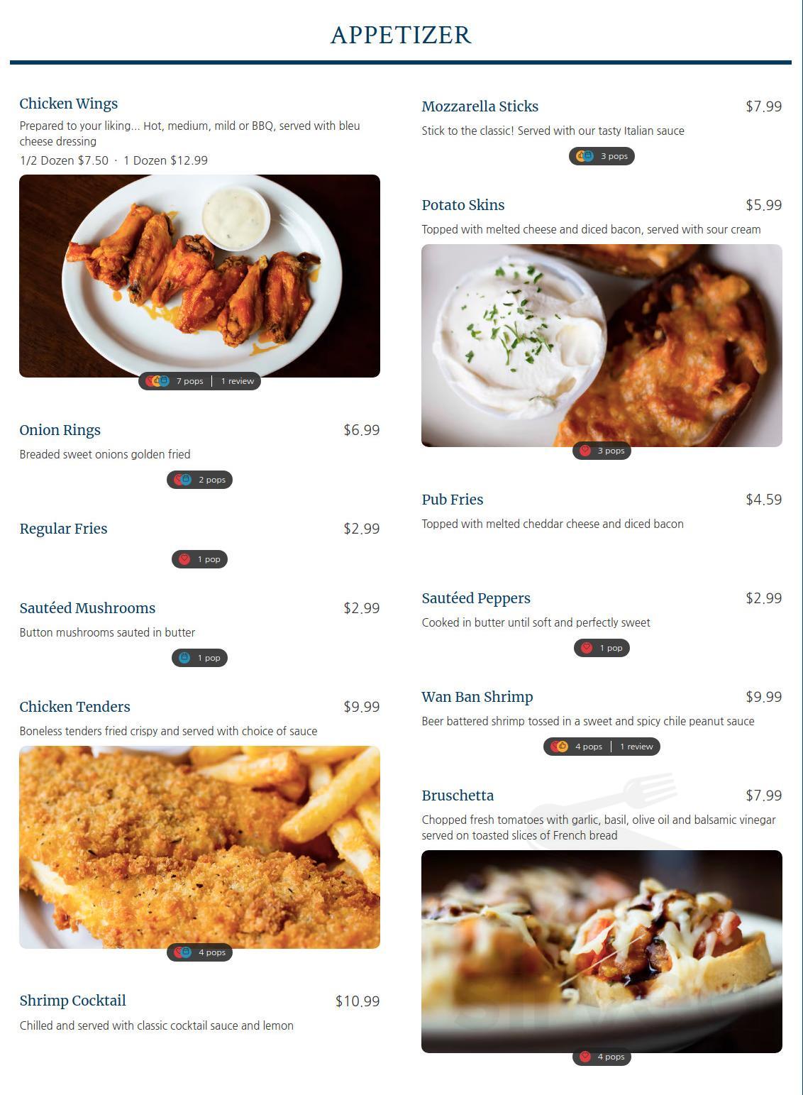 Tomasso's menus in Waverly, New York, United States