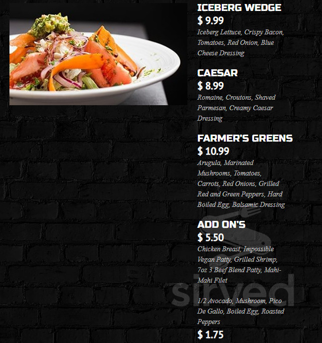 Burgermeister South Beach menus in Miami Beach, Florida, United States