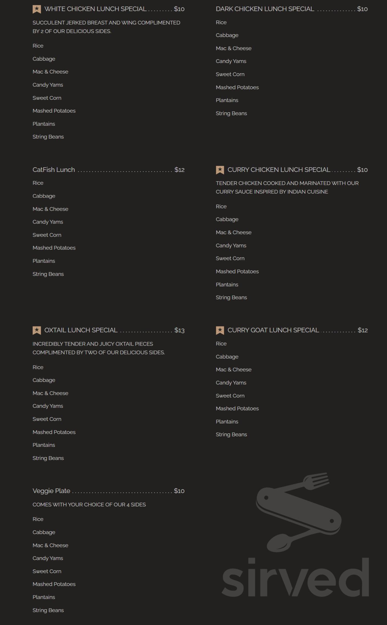 St. Bess Jerk menus in Burbank, Illinois, United States